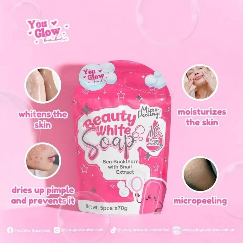 YGB Beauty White Soap Pack of 5pcs | Shopee Malaysia