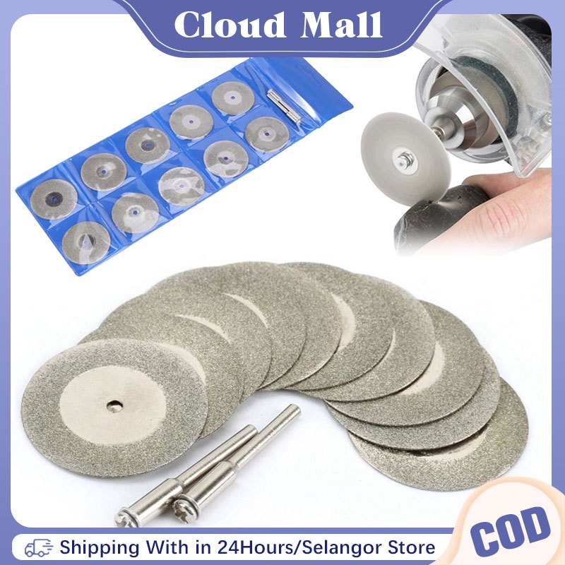 10pcs Mini Cutting Disc 20mm 30mm Diamond Grinding Wheel Circular Saw ...