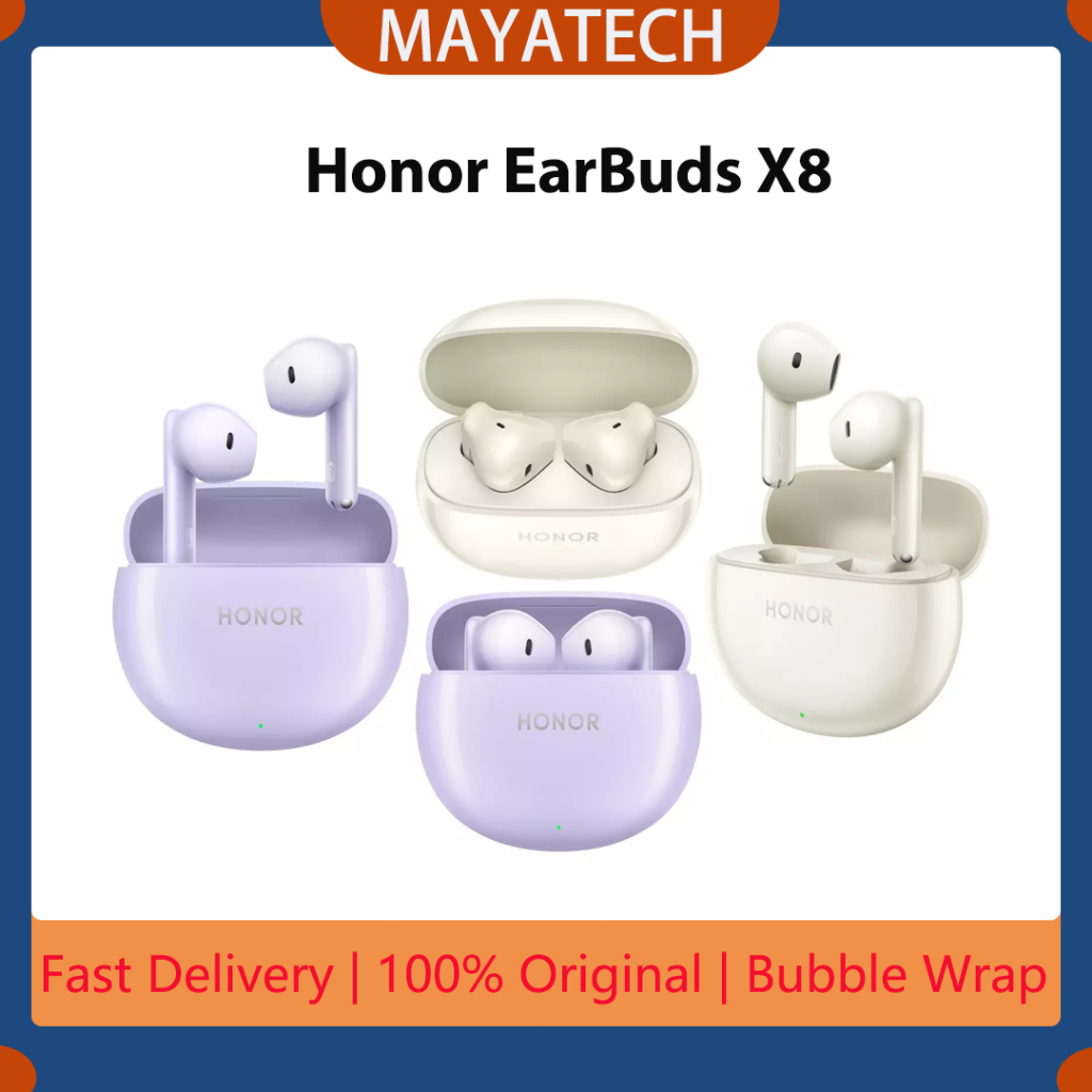 Honor EarBuds X8 Bluetooth 5.3 510mAh IP54 Powerful bass, Warm vocals ...