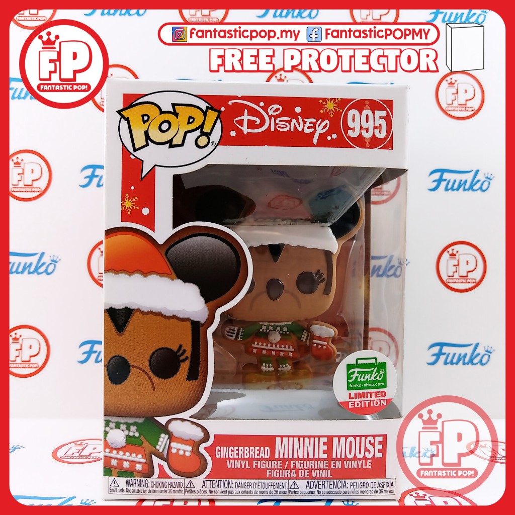 [READY STOCK] Funko POP ! Disney - Gingerbread Minnie Mouse (995 ...