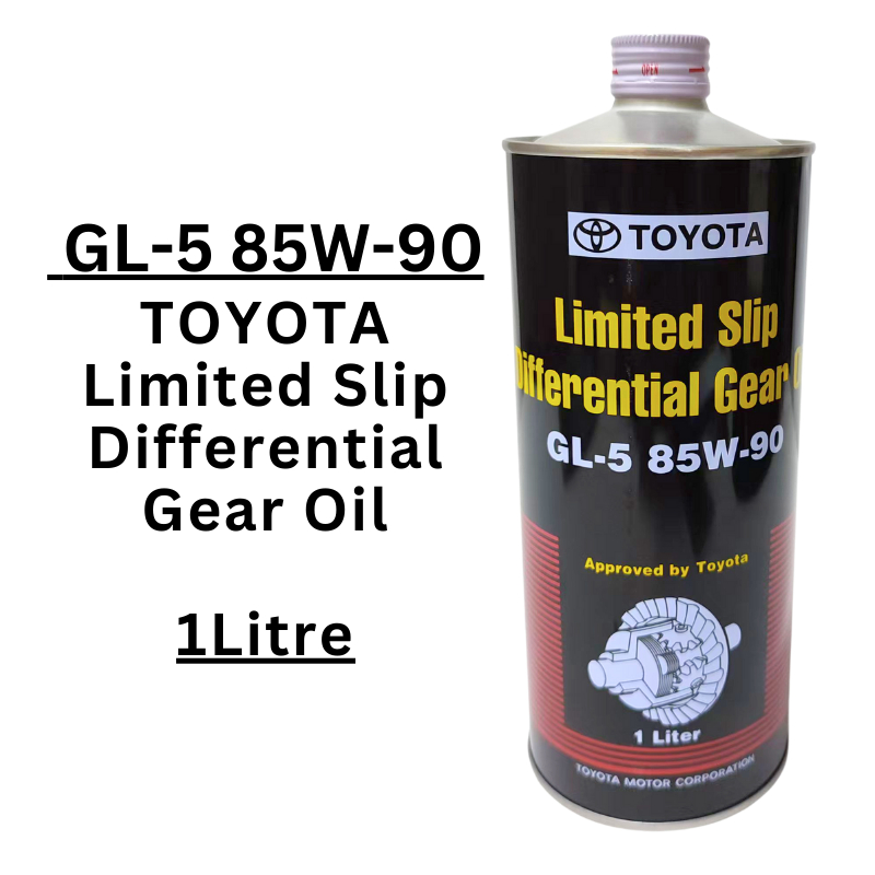 Toyota GL-5 85W-90 limited slip differential gear oil (1L) 08885-81006 ...