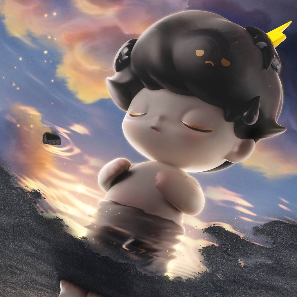 100% GENUINE POPMART MEGA JUST DIMOO 400% A Thunder Shower ~ 100% 官方正品 ...