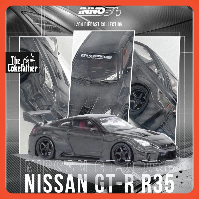 INNO64 LB-Silhouette Works GT Nissan 35GT-RR Full Dry Carbon / LBWK ...