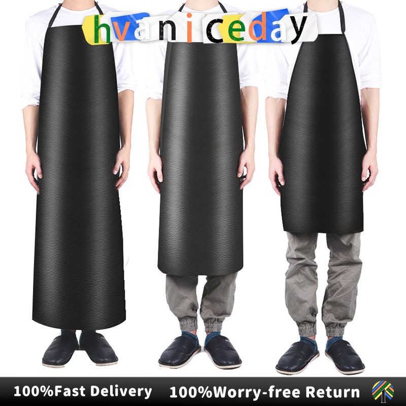 Long Labor Protection Apron Aquatic Products Thickened Waist Anti-Tear ...