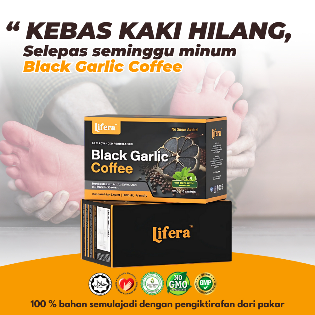 Kopi Black Garlic dengan Stevia – Pilihan Kopi Sihat untuk Kencing ...