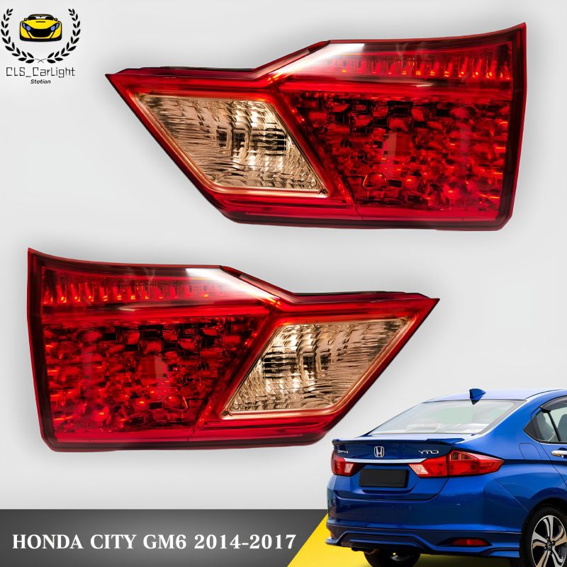 HONDA CITY GM6 2014 15 16 17 TAIL LIGHT/TAIL LAMP/LAMPU BELAKANG/ORIGINAL SECONDHAND | Shopee ...