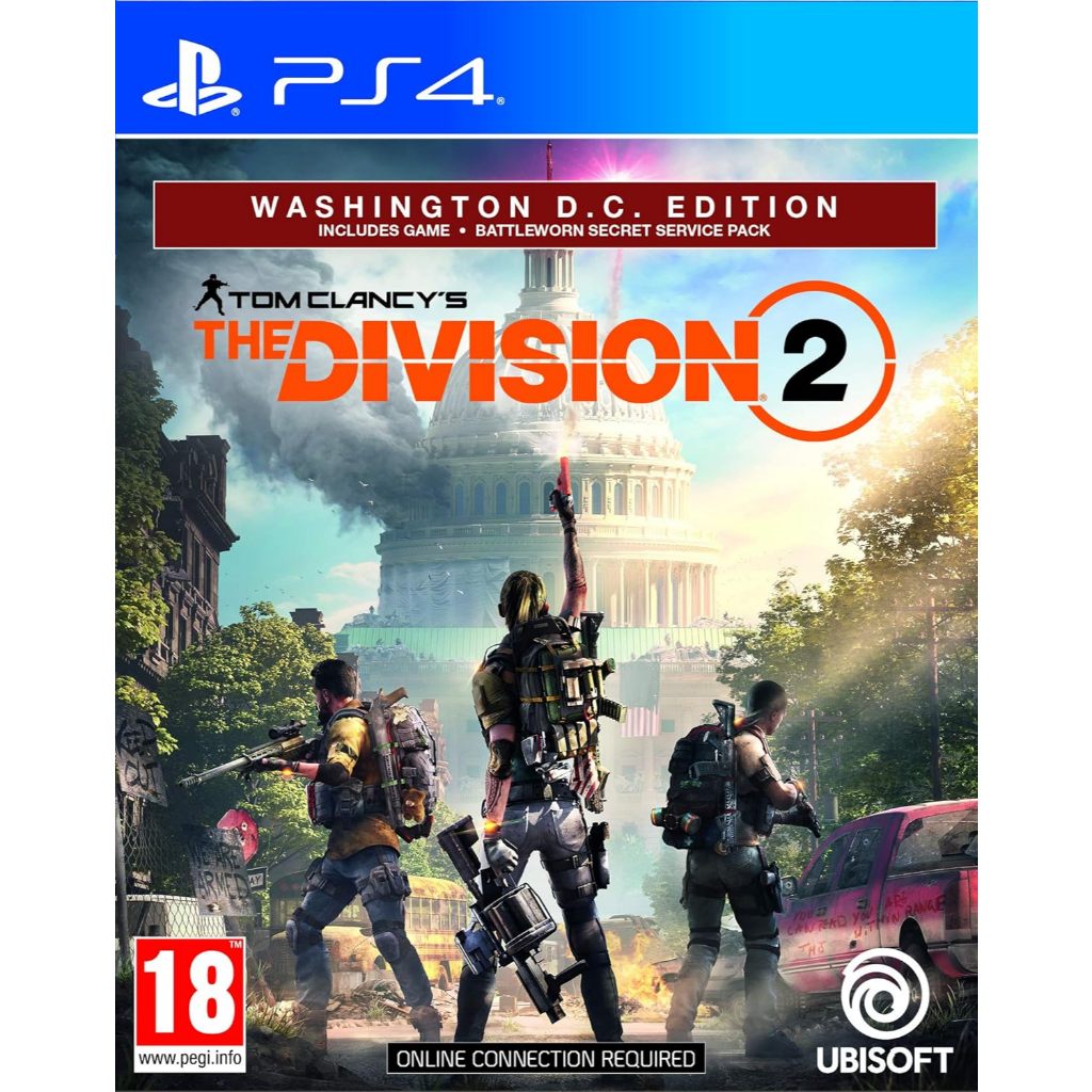 PS4 Tom Clancy's The Division 2 Washington D.C. Edition [R3] Eng/Chi ...
