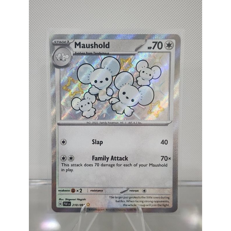 2024 Maushold Card (Rare Holo) | Shopee Malaysia