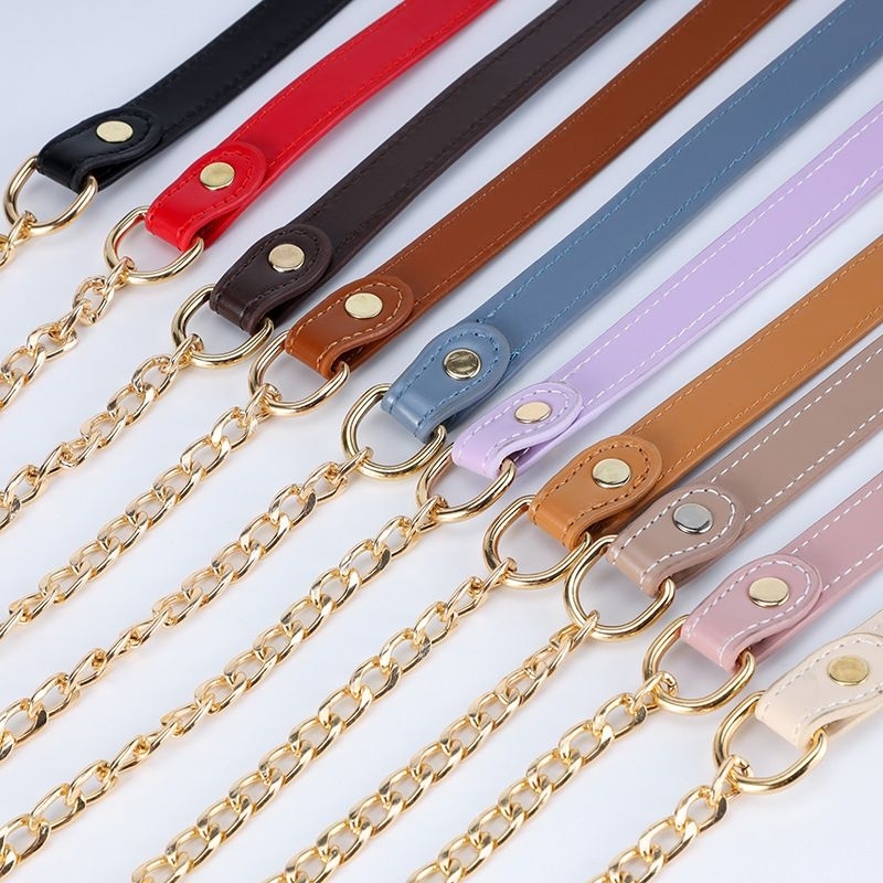 Tali Beg Wanita Benang Kait BegTangkai Rantai Tali Long Chain PU ...