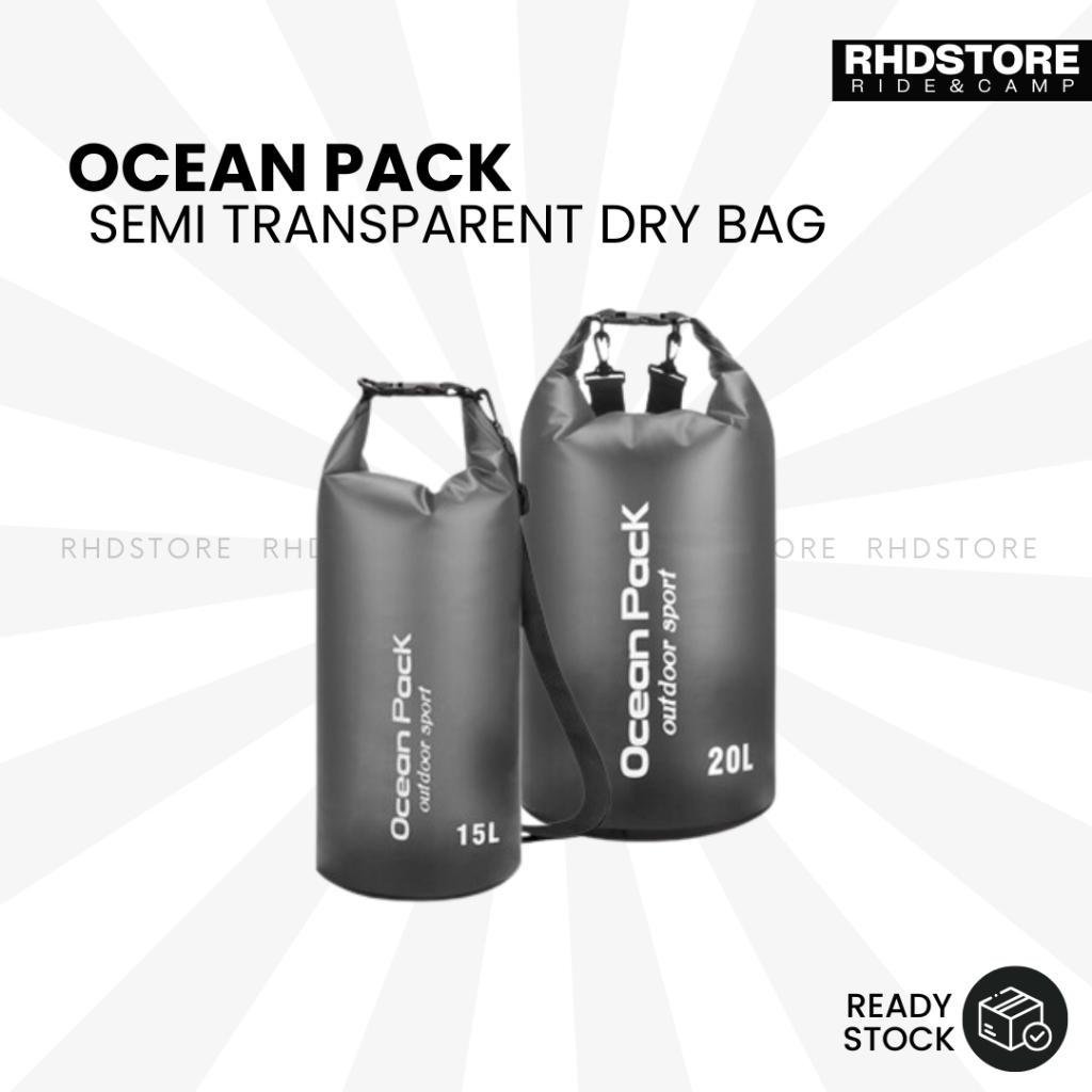 Ocean Pack Outdoor Floating Heavy Duty Waterproof Dry Sack Storage Bags ...