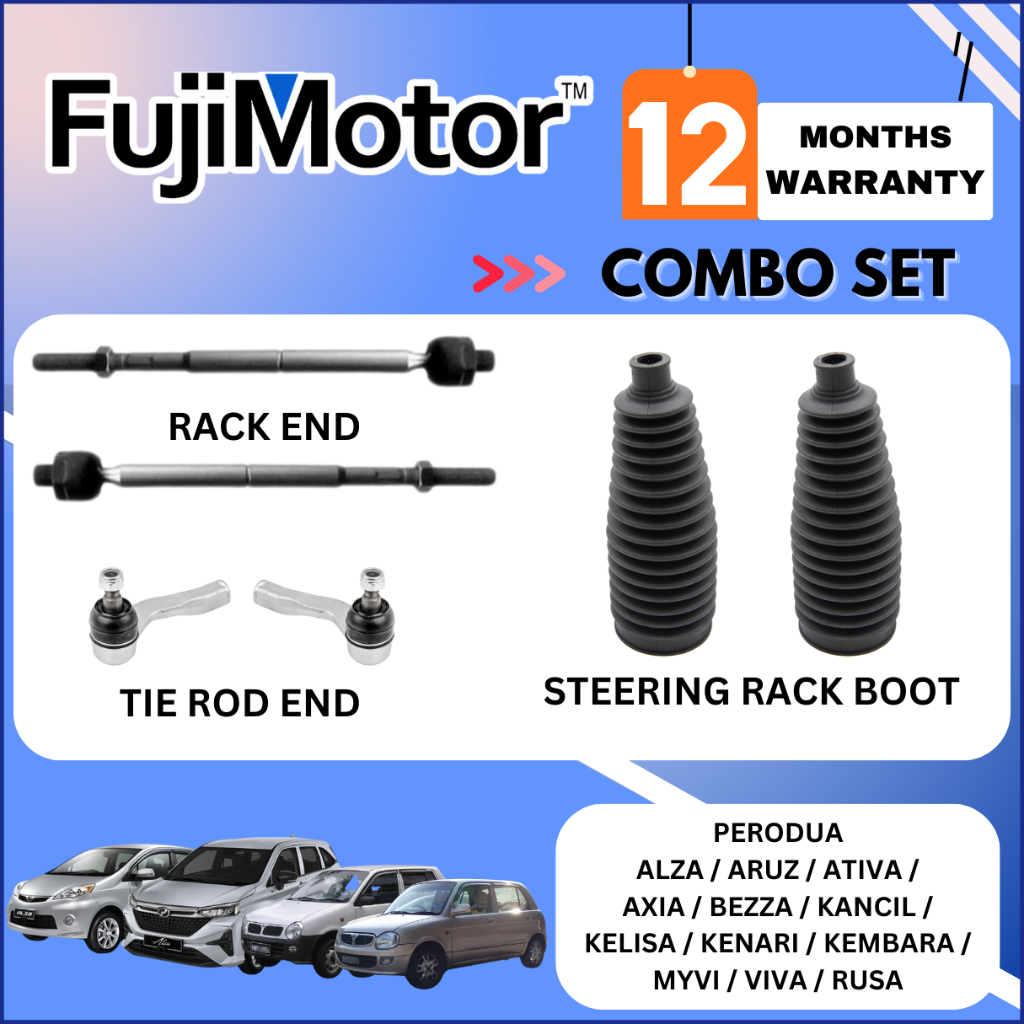 *12MONTHS WARRANTY* FUJIMOTOR PERODUA ALZA/ ARUZ/ ATIVA/ AXIA/ BEZZA ...