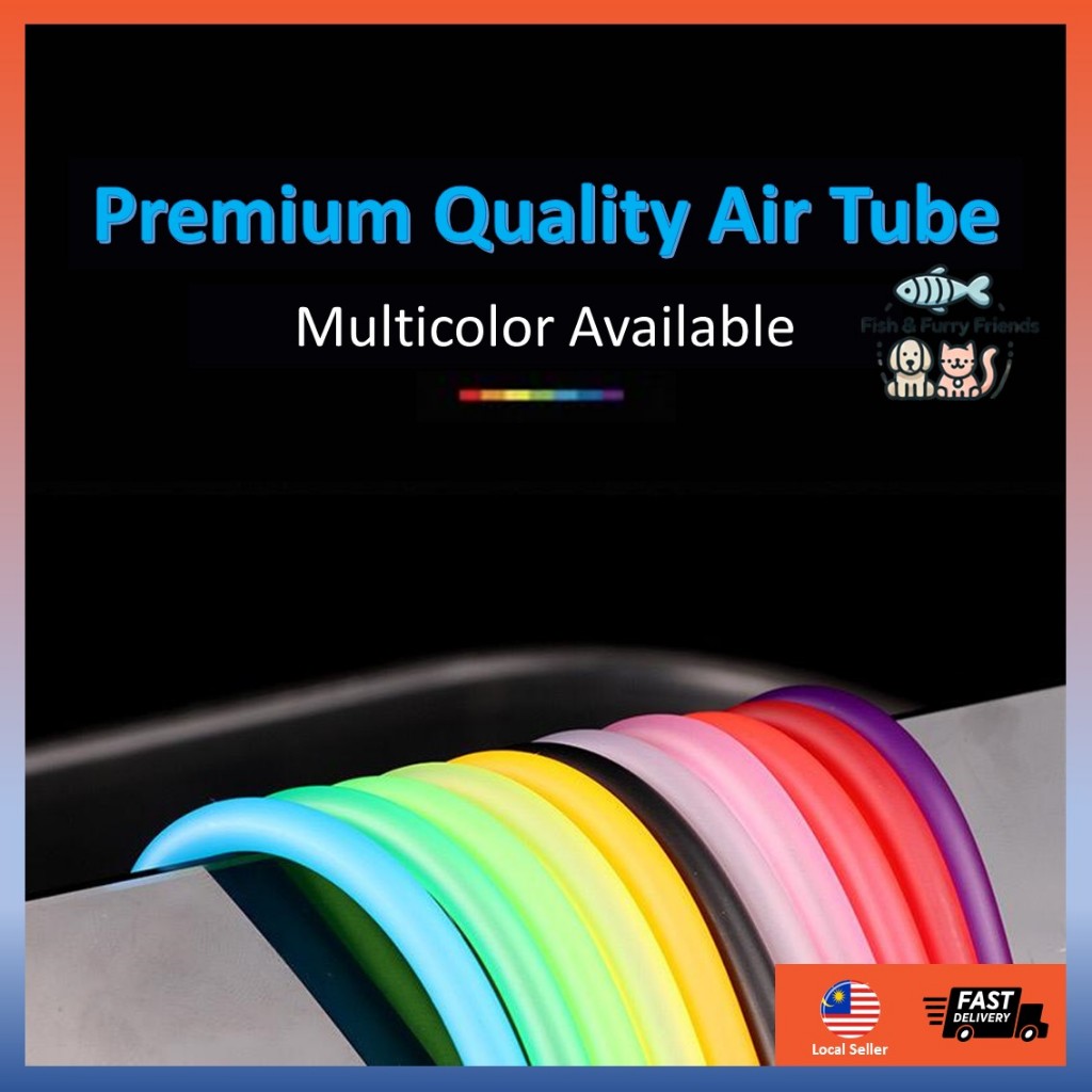 🔥Ready Stock🔥Multicolor Air Tube Hose Angin Tiub Angin Air Hose 4mm ...