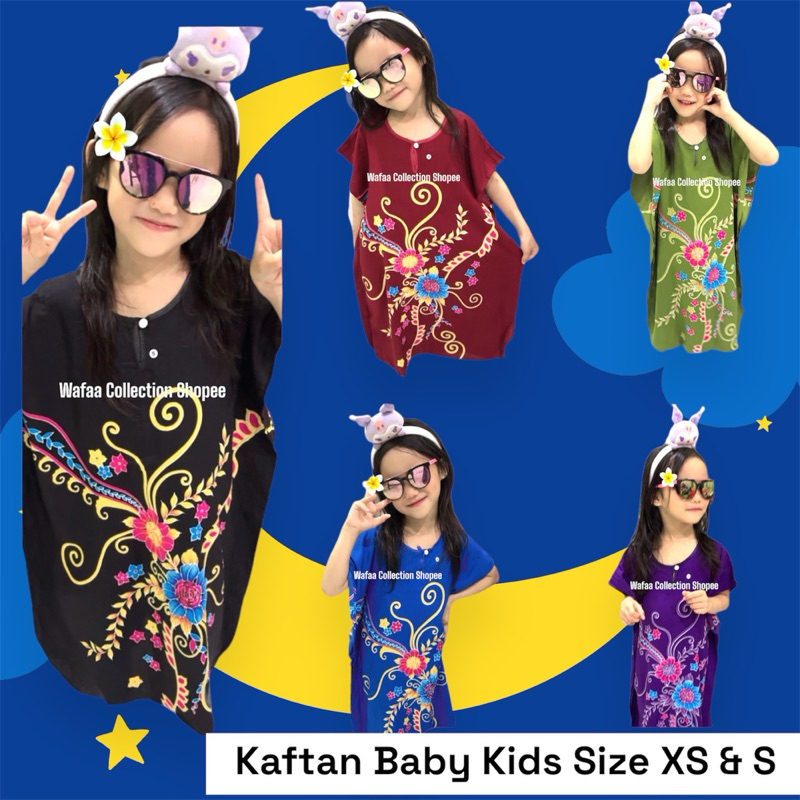 Kaftan Baby Kids Saiz XS dan S Baju Kelawar Kanak2 Baby🦄🌈/ Kaftan Kanak ...