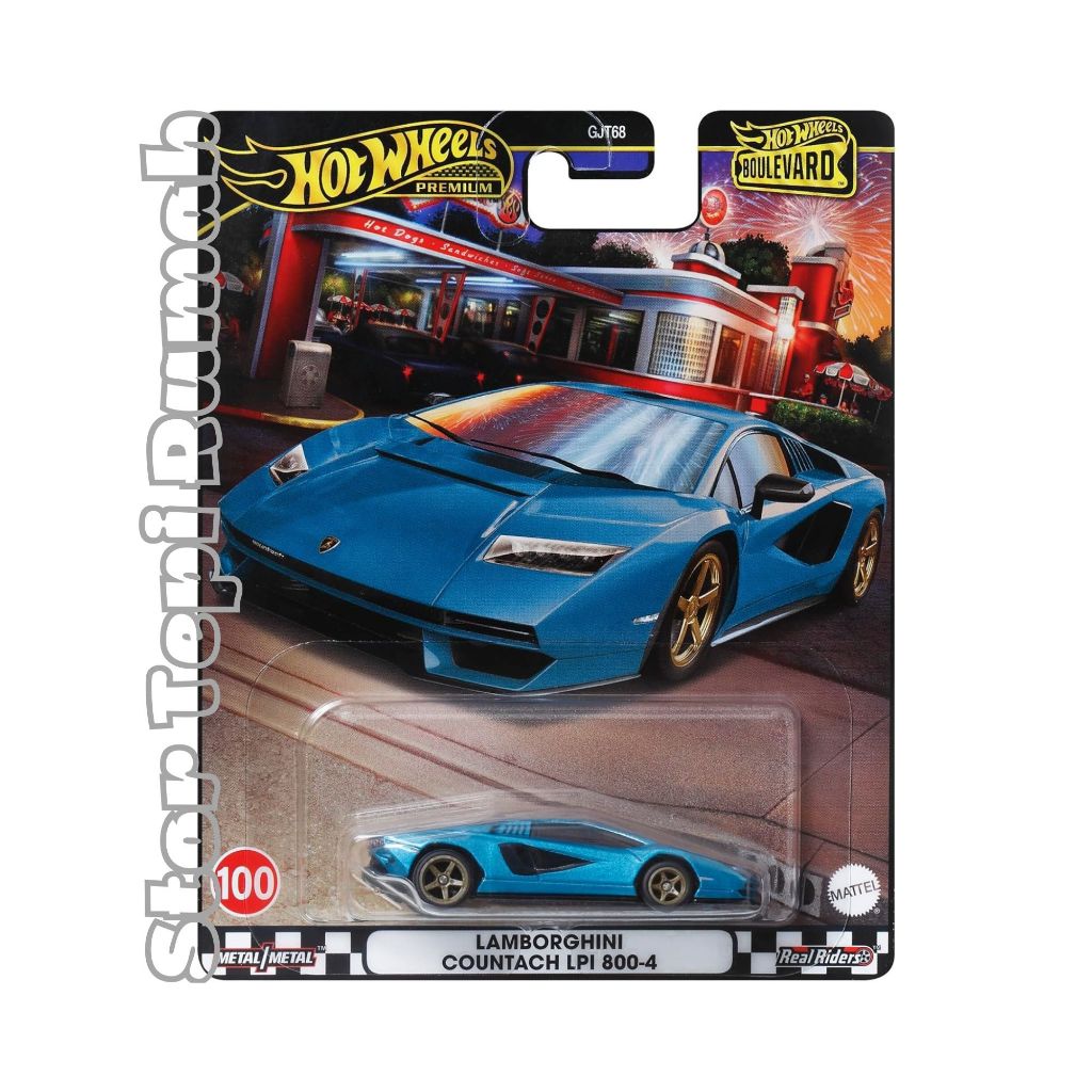 Hot Wheels Premium Lamborghini Countach LPI 800-4 [HW Car Culture ...