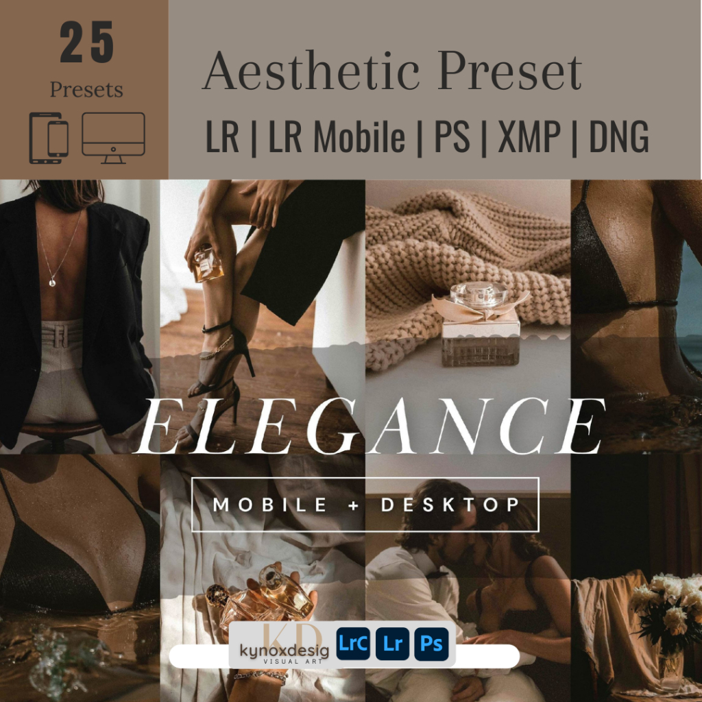 [Lightroom Preset] Aesthetic Preset - Elegance for LR/LR(mobile)/PS ...