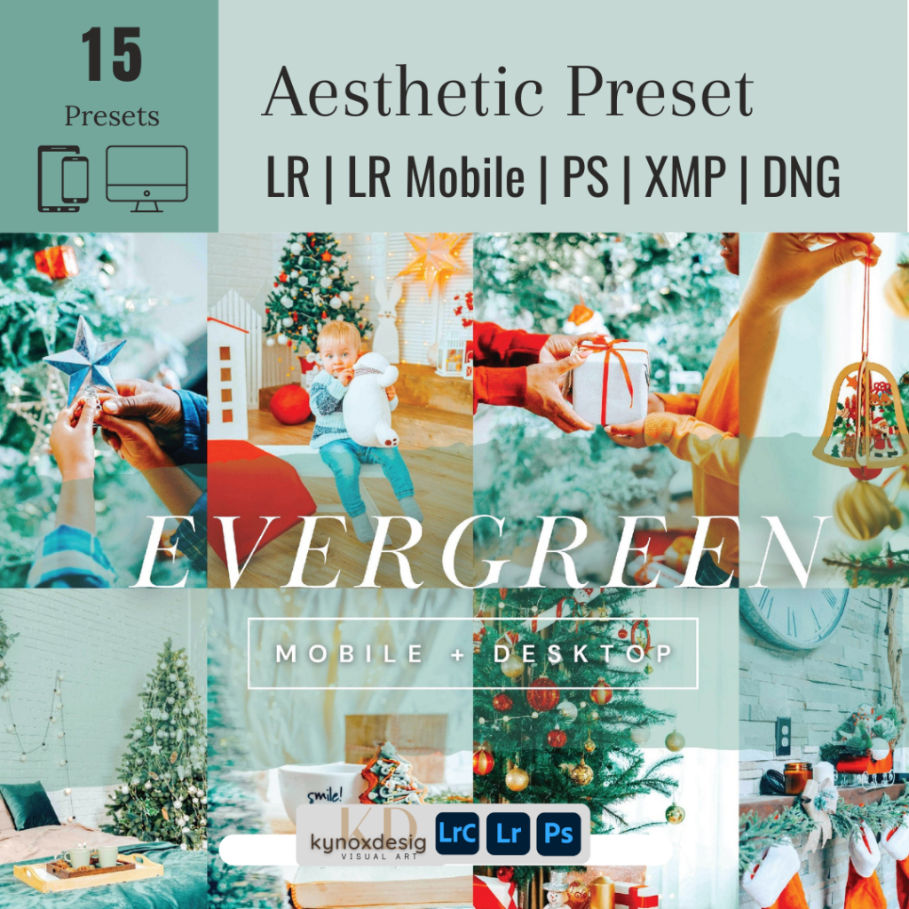 [Lightroom Preset] Aesthetic Preset - Evergreen for LR/LR(mobile)/PS ...