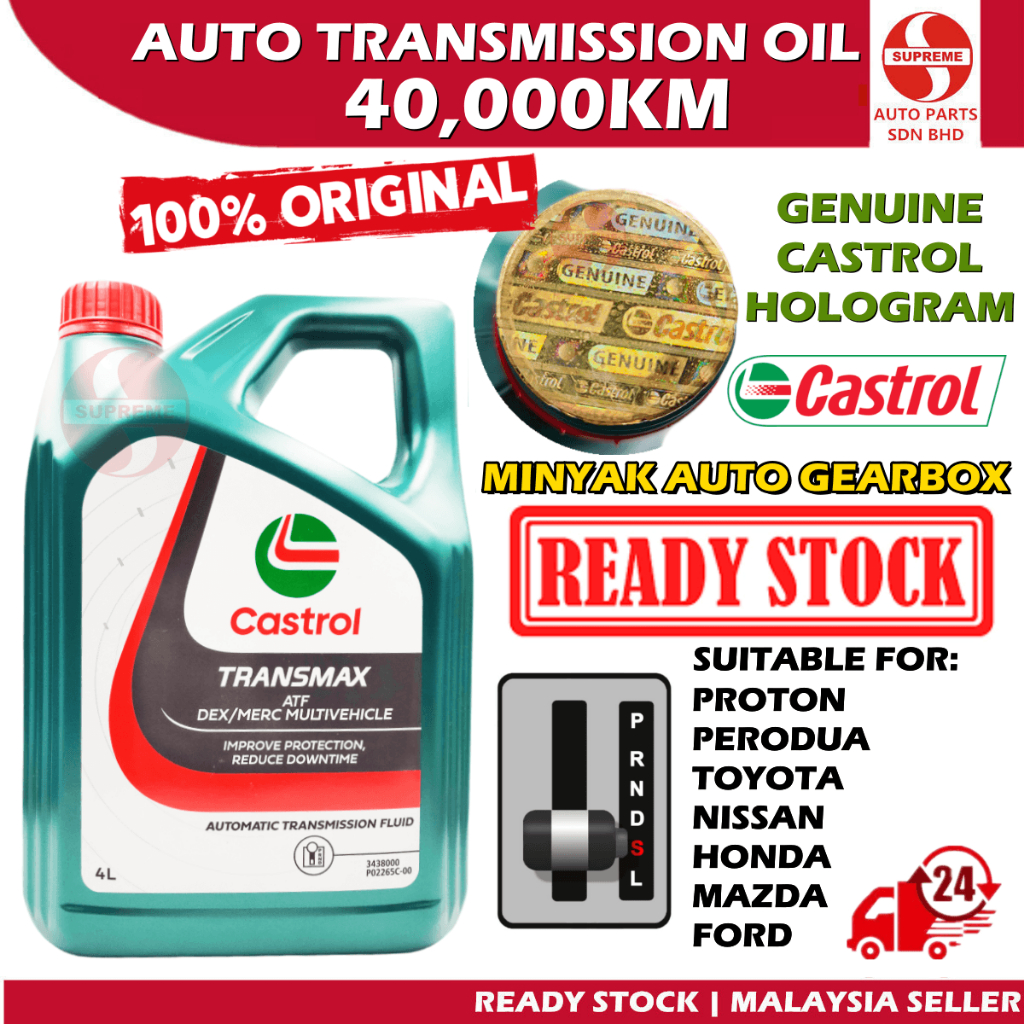 S2U Original Castrol ATF Transmax Multivehicle Transmission Fluid ...