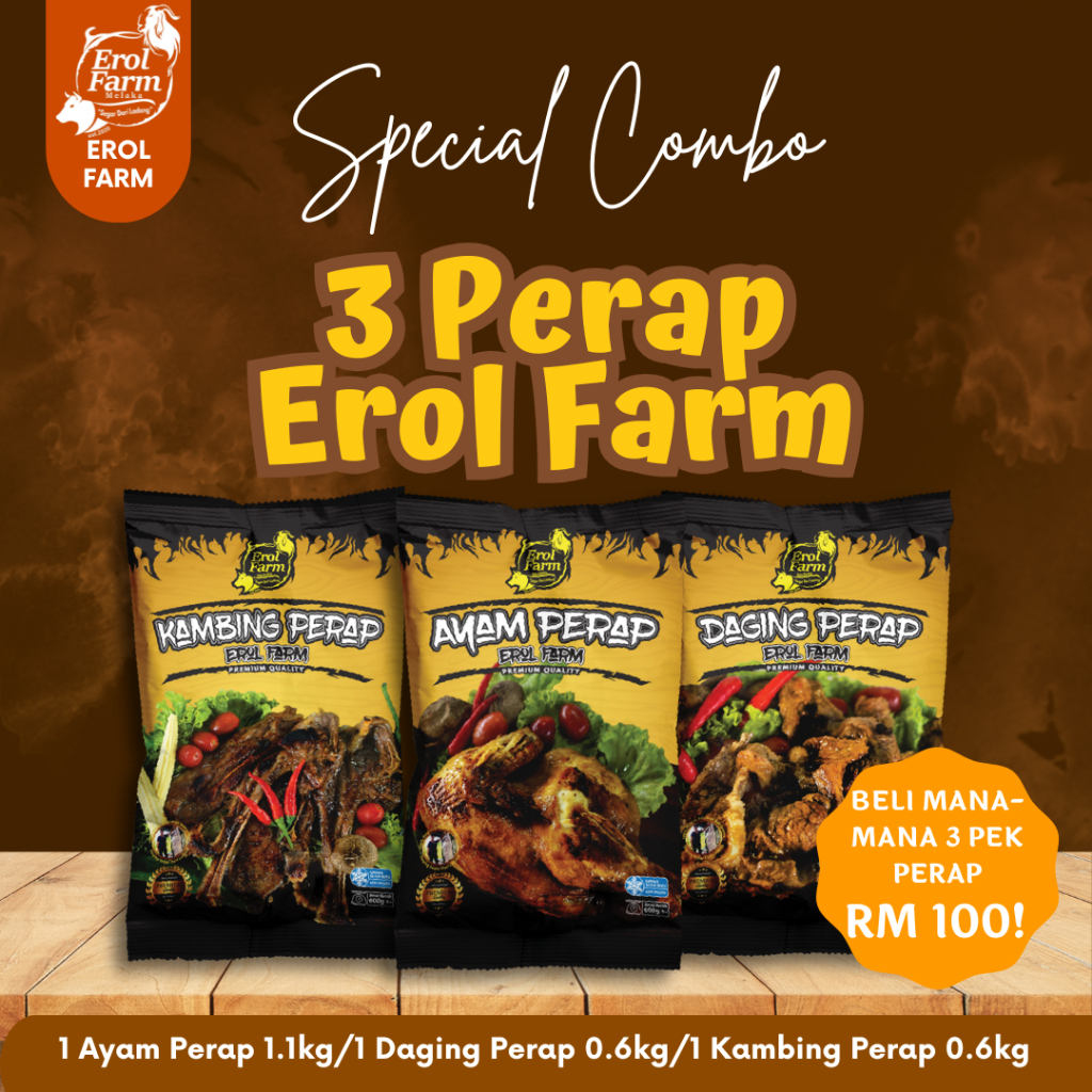 EROL FARM KOMBO 3 PEK RM 100 (AYAM/DAGING/KAMBING) | Shopee Malaysia