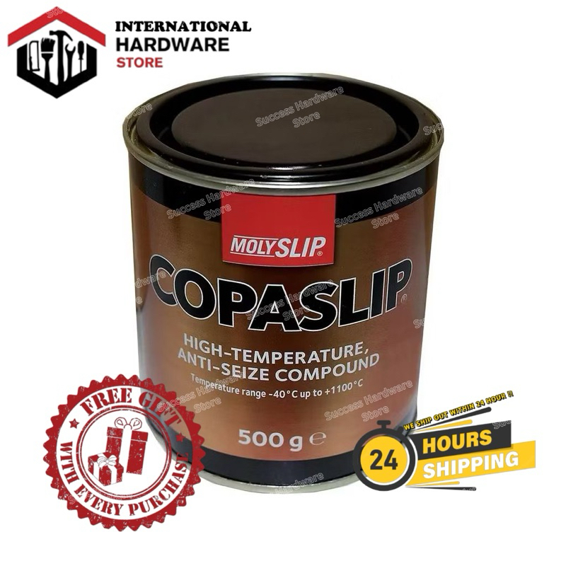 MOLYSLIP - COPASLIP (HIGH TEMPERATURE ANTI-SEIZE COMPOUND) | Shopee ...