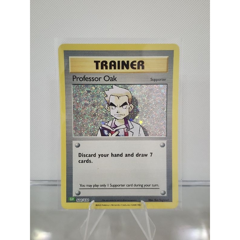2023 Professor Oak Card (Rare Holo) | Shopee Malaysia