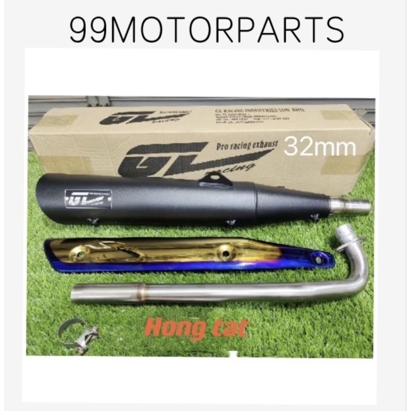 Ekzos Belah exhaust Racing cutting standard racing exhaust 28mm 32mm ...