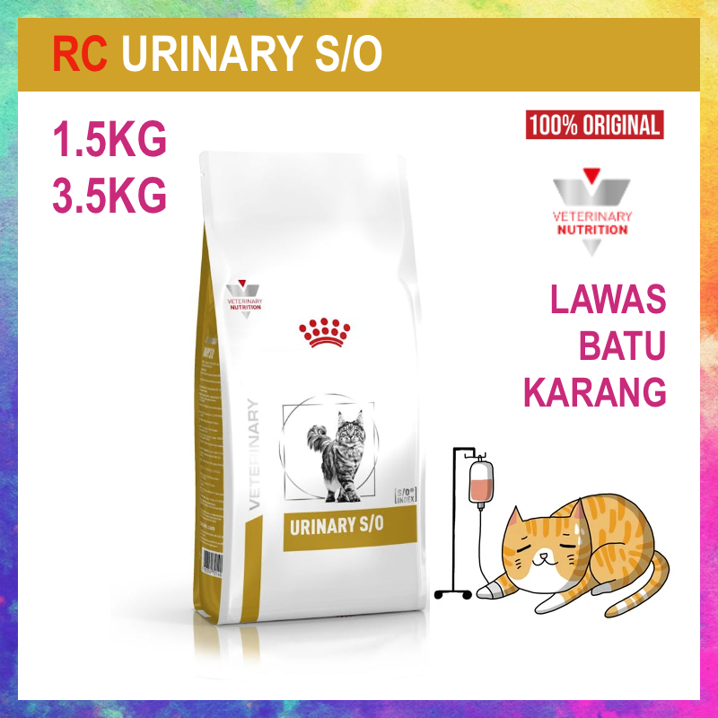 RC Urinary S/O Cat Kucing Batu Karang Struvite 1.5kg & 3.5kg | Shopee ...