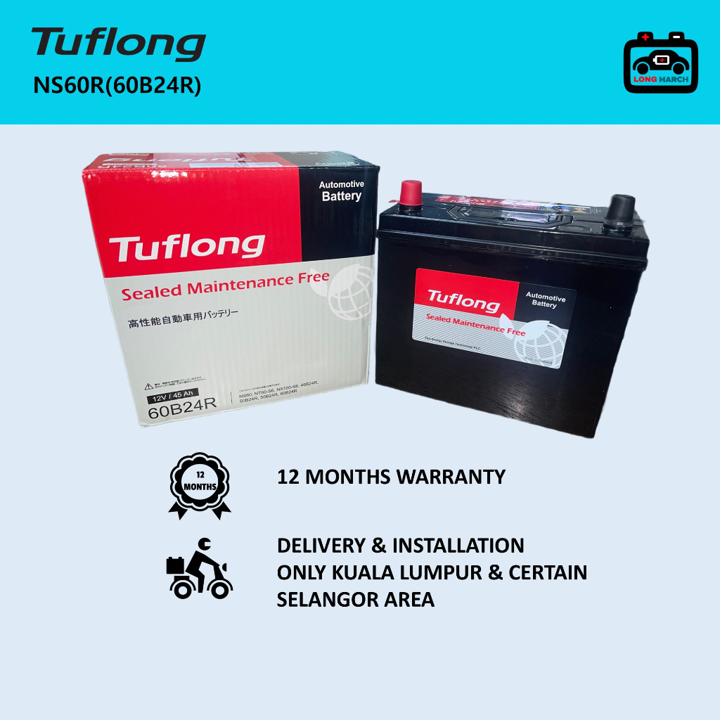 Tuflong Hitachi NS60 | NS60L | 60B24R | 60B24L Saga Wira Waja Iswara ...