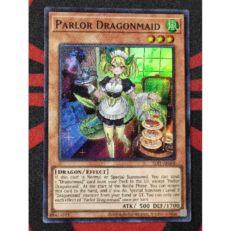 YUGIOH KONAMI SLF1-AE069 Parlor Dragonmaid (Super Rare) | Shopee Malaysia