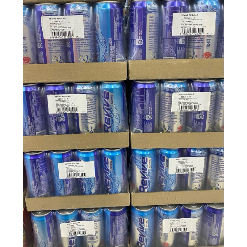 REVIVE REGULAR ISOTONIC AIR TIN ISOTONIK AIR GAS | Shopee Malaysia