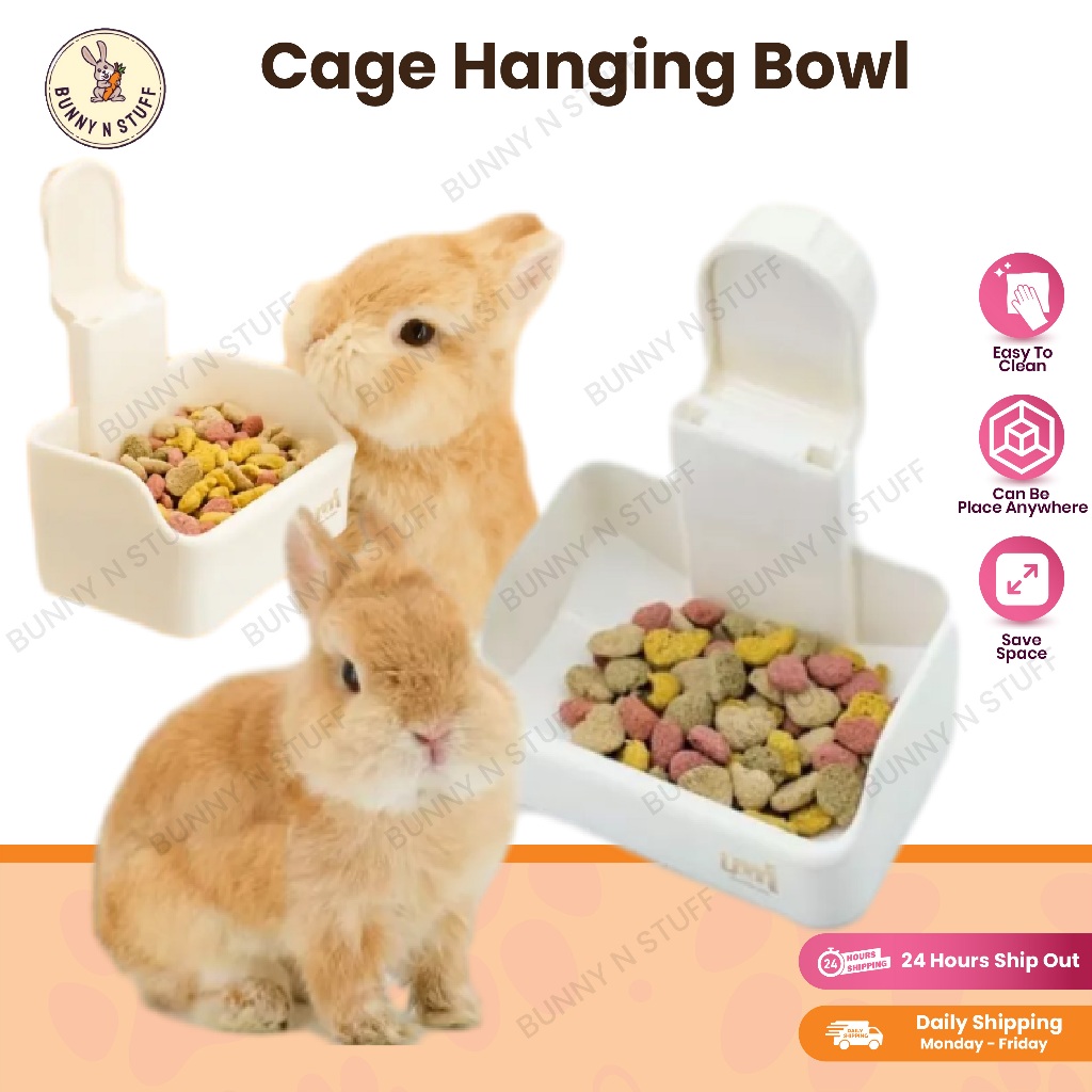 Umi Pet Food Bowl Rabbit Feeder Bowl Pallet Feeder | Shopee Malaysia