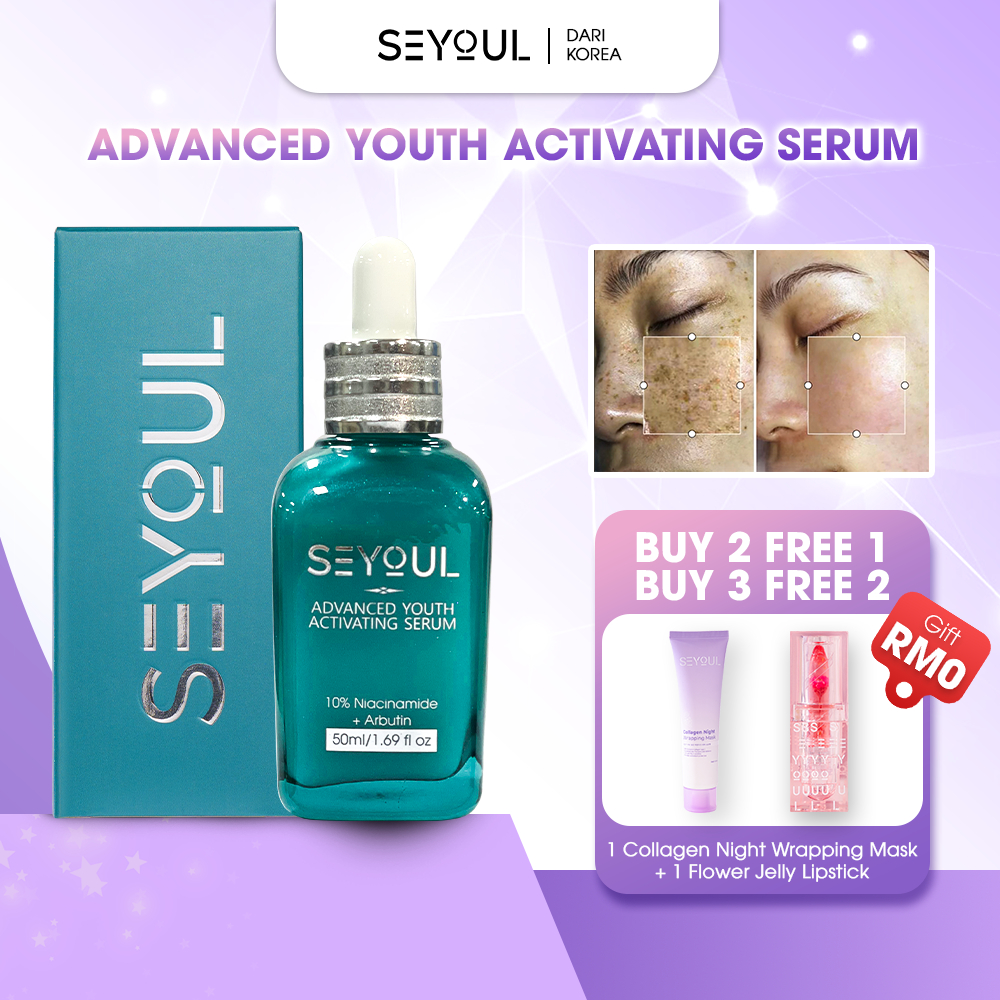 SEYOUL Advanced Youth Activating Serum Skin care essence Fade freckles ...