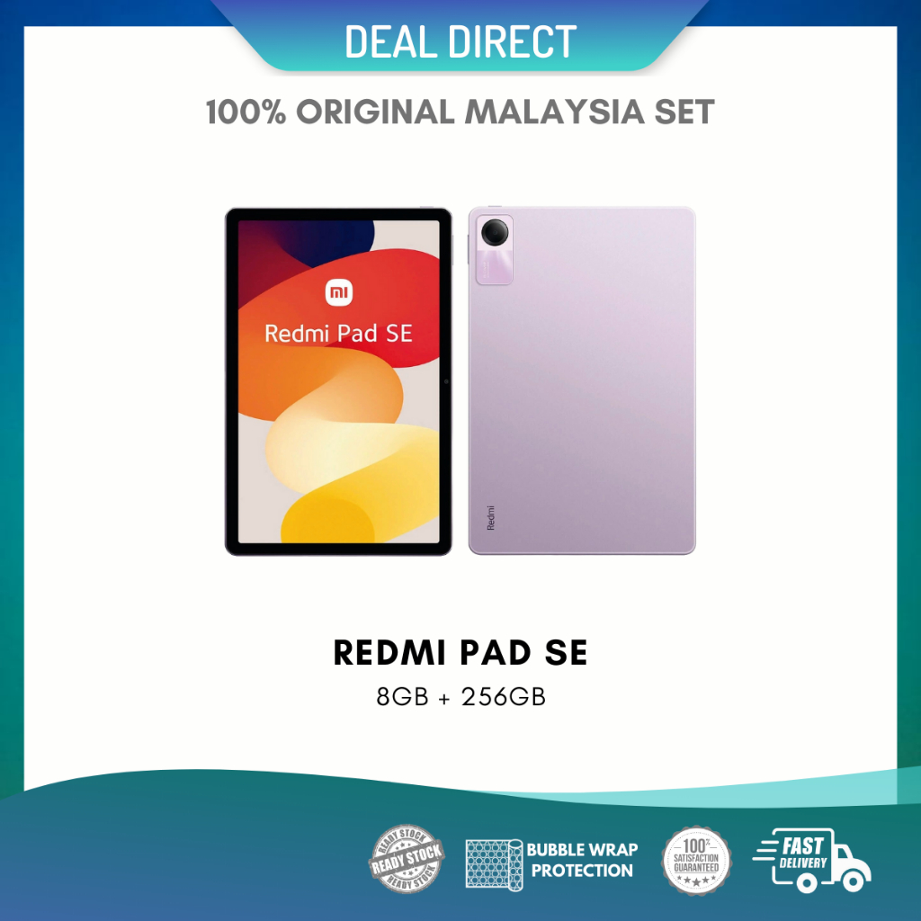 [ DEMO / DISPLAY SET ] Redmi Pad SE (8+256GB) WiFi 11 inches | Complete ...