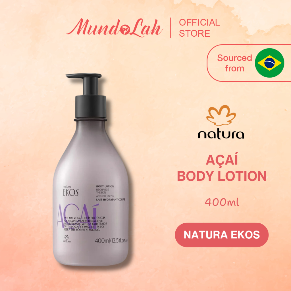 Natura Ekos Açaí / Castanha Body Lotion 400ml | Shopee Malaysia