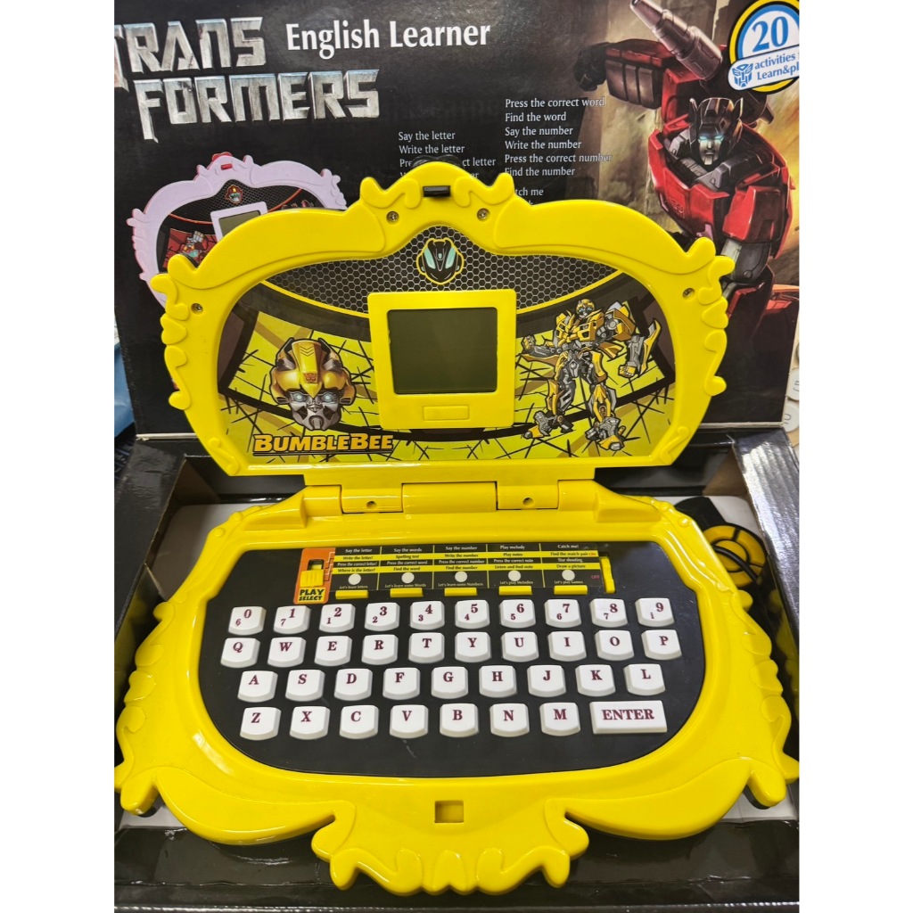 Kids Transformer Laptop / Kids Early Learning 20 Activities English ...