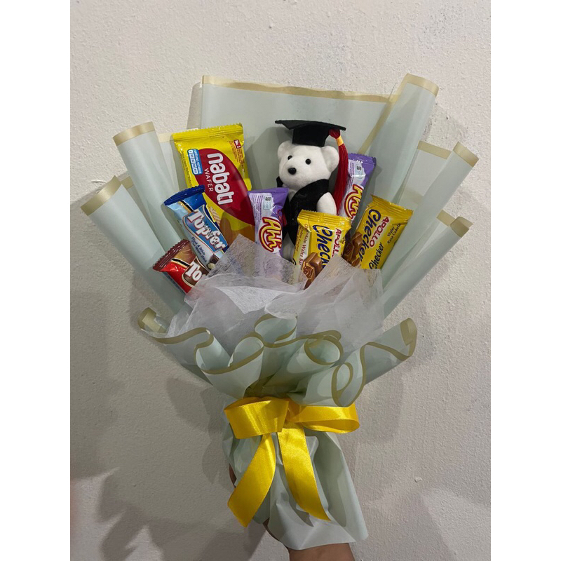 bouquet choc + bear konvo | Shopee Malaysia