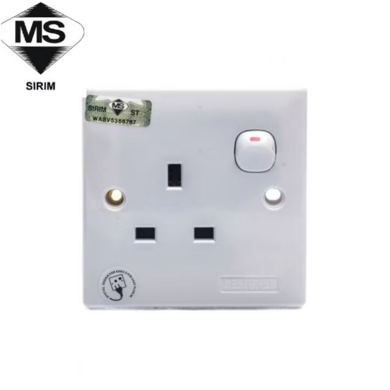 Switch Socket Outlet 13A SIRIM APPROVED | Shopee Malaysia