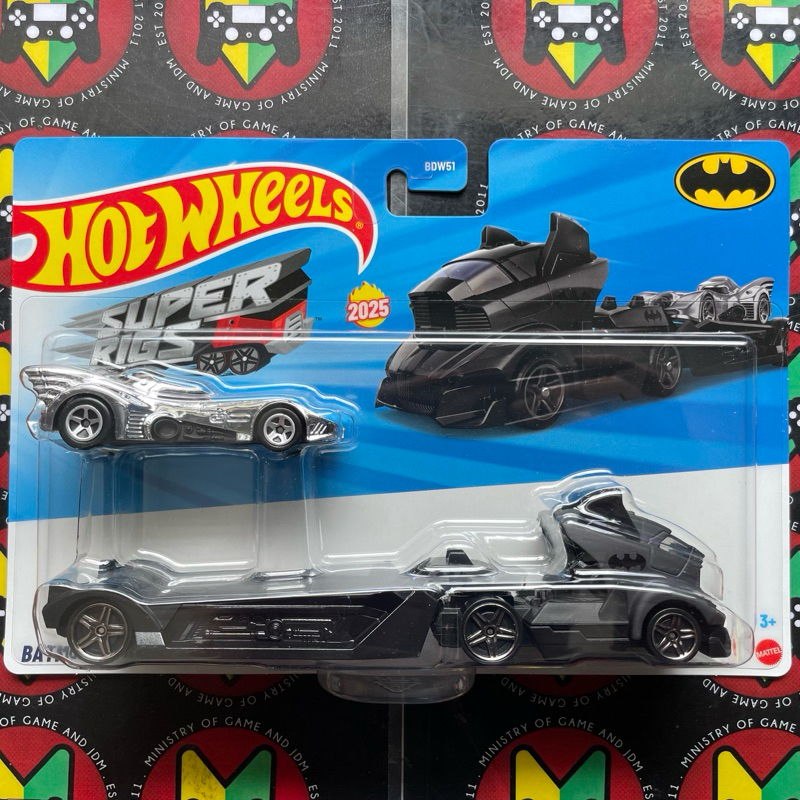 Hot Wheels Super Rigs Batmobile Hauler | Shopee Malaysia