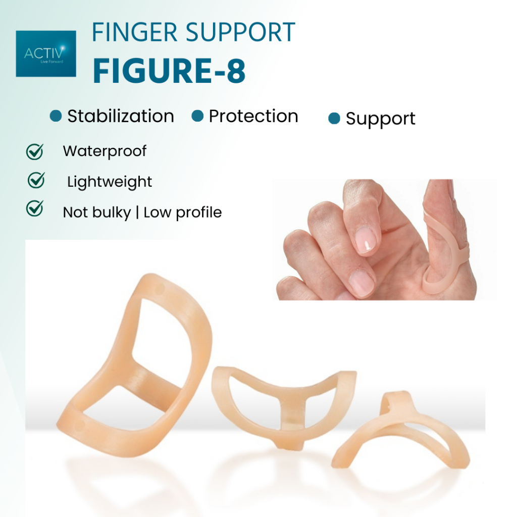 ACTIV Figure-8 Finger Support | 3 unit mixed size alat sokongan jari ...