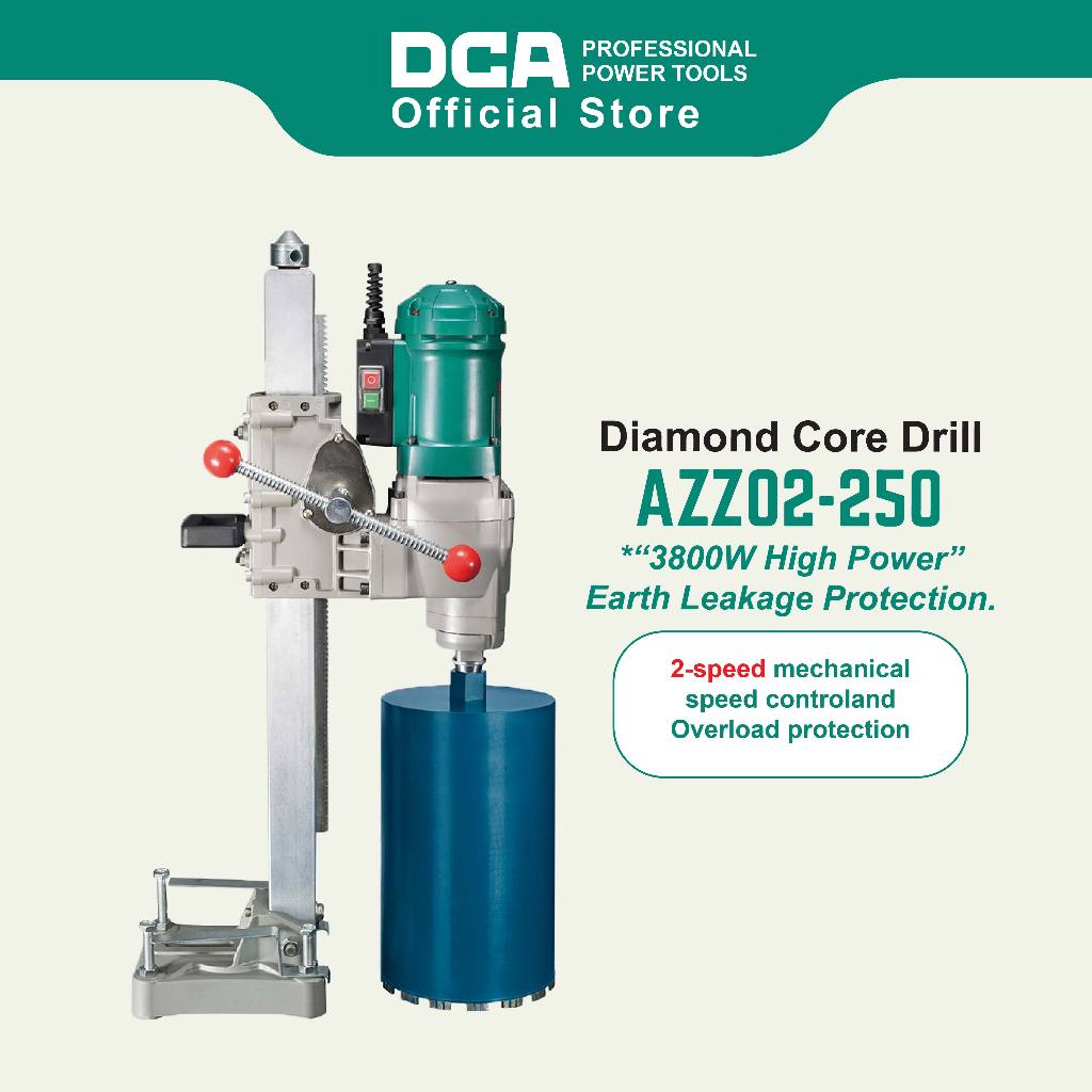 DCA Diamond Core Drill With Water Source (250mm) AZZ02-250/Z1Z-FF02-250 ...