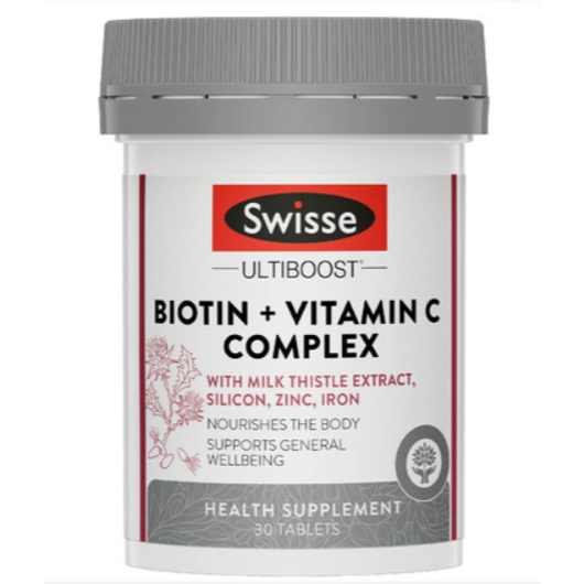 SWISSE ULTIBOOST COLLAGEN PLUS | COLLAGEN COMPLEX | BIOTIN + VIT C ...