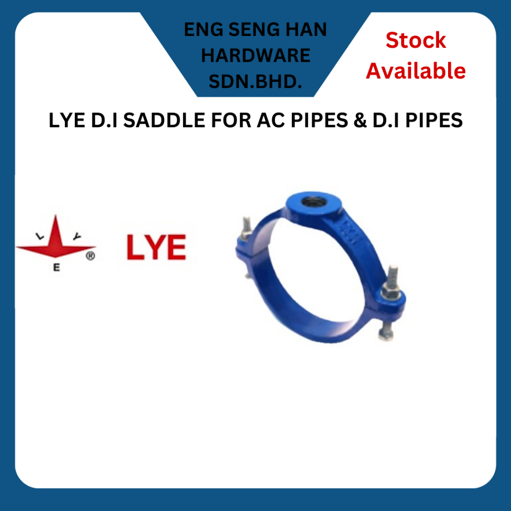 LYE Ductile Iron Saddle for AC & D.I Pipes | Shopee Malaysia