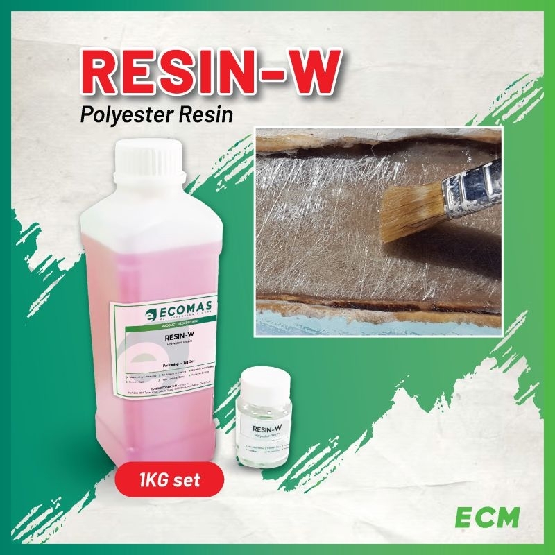 (0.5KG / 1KG SET) THIXOTROPIC FAST SETTING, POLYESTER RESIN WITH ...