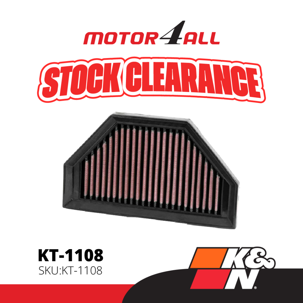 CLEARANCE K&N-KN-KT-1108-Replacement Air Filter for Motorcycle KTM 1190 ...