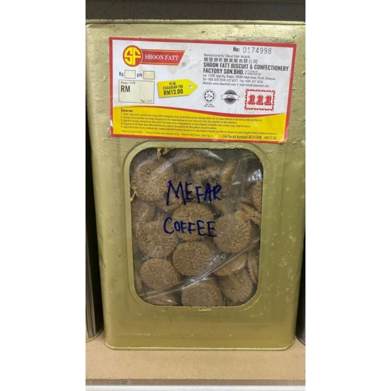150GM BISKUT MEFAR COFFEE TIMBANG HALAL | Shopee Malaysia