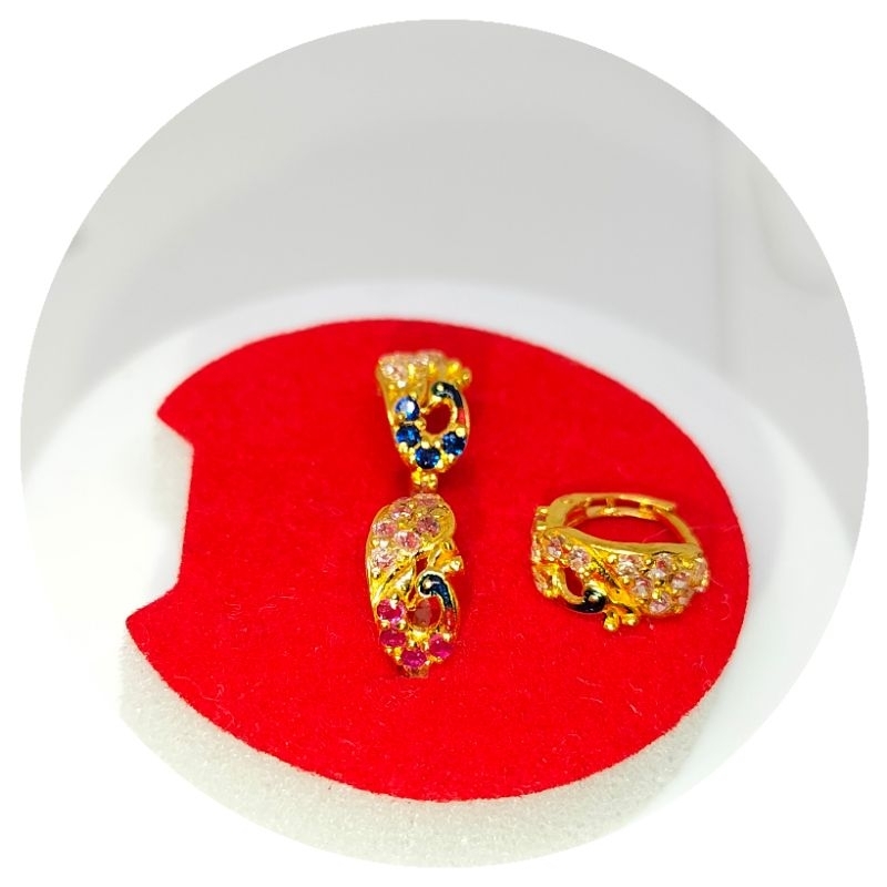 Peacock Nose Ring @ Valayam Mukuthi 7'mm [Ready Stock + 24 Hrs Ship ...