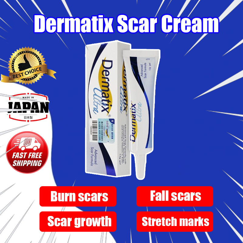 🌟READY STOCK🌟Dermatix Ultra Scar Gel 15g Scar Removal Stretch Mark ...