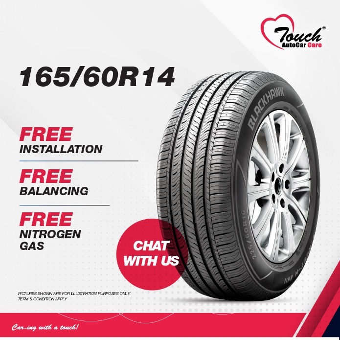 165/60R14 Tyres for Kelisa Atos (With Installation) | Shopee Malaysia
