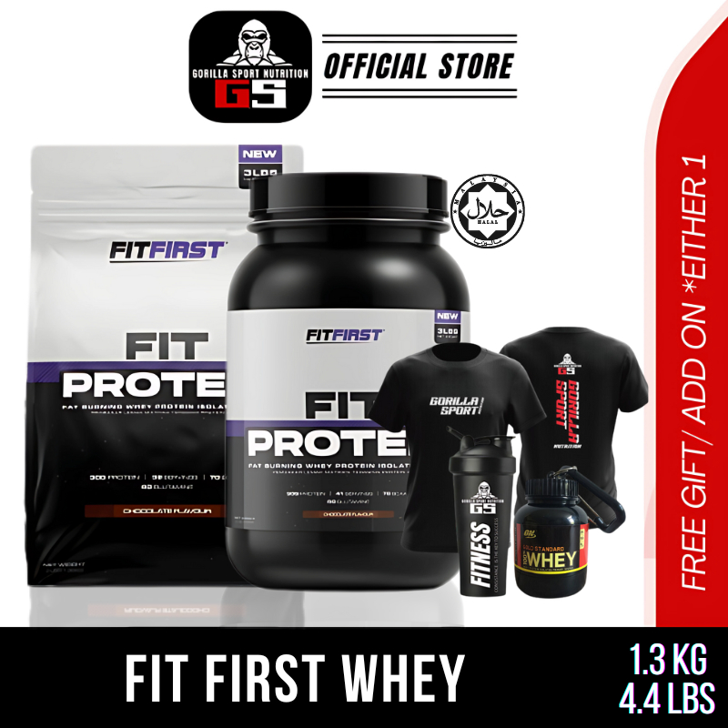 Fit First -FIT Protein Whey Protein Halal Isolate Protein With L ...