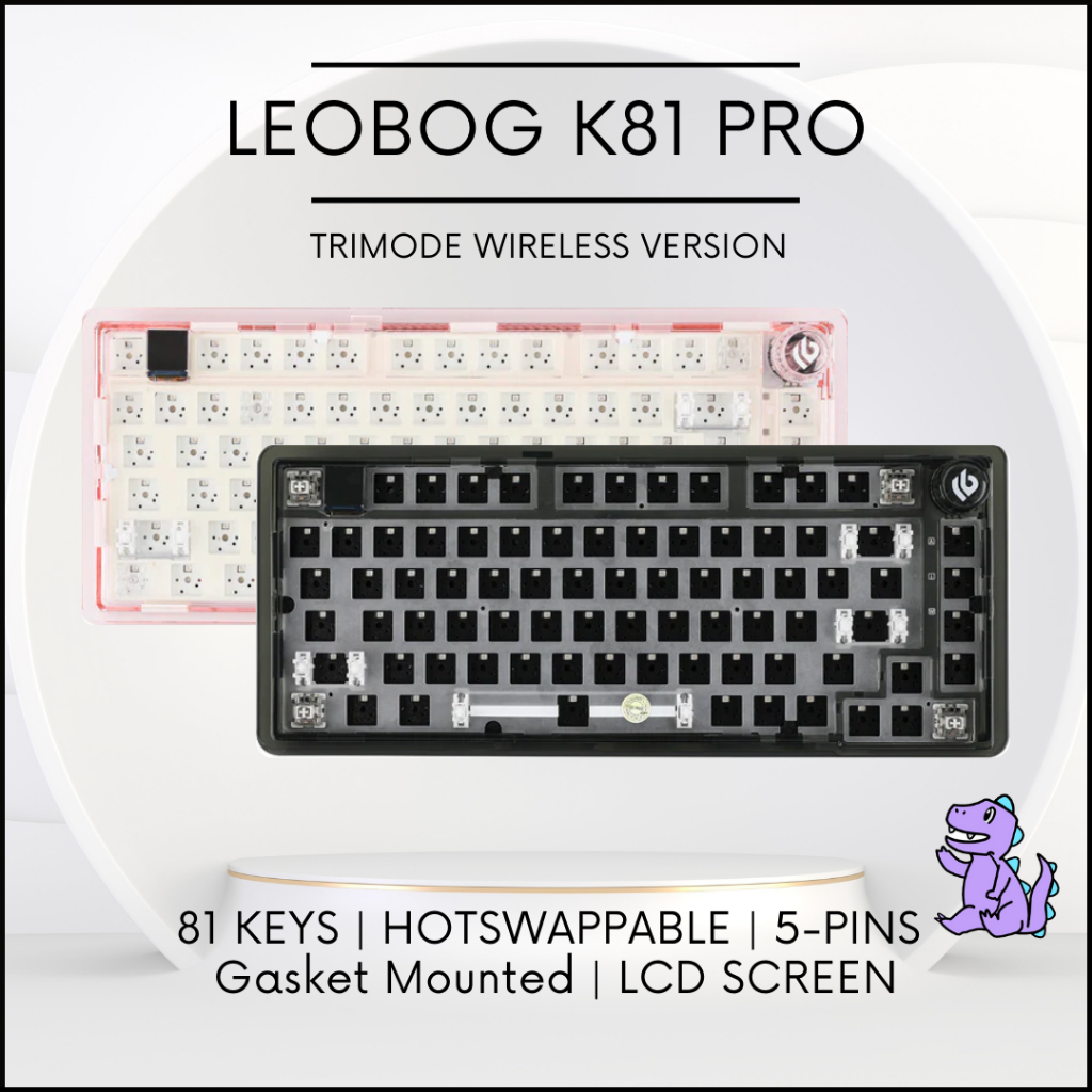 [READY STOCK] Leobog K81 Pro 75% With LCD Screen for Gif Mechanical ...