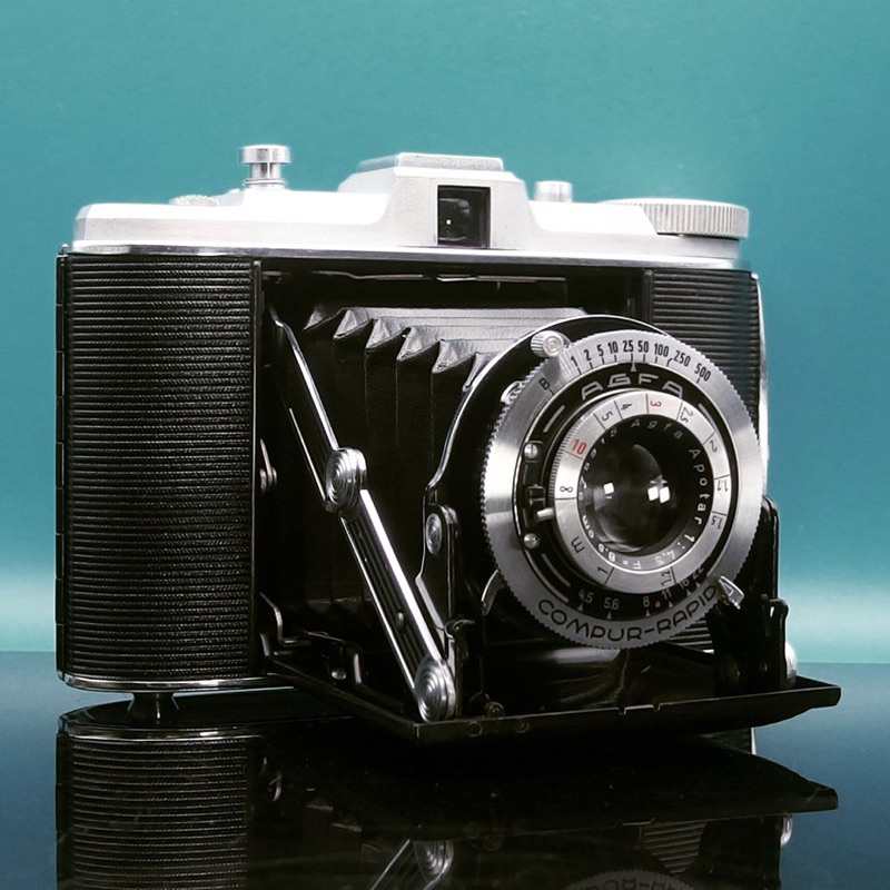 Agfa Isolette 4.5 (1945-1950) Vintage 120 Film Camera | Shopee Malaysia